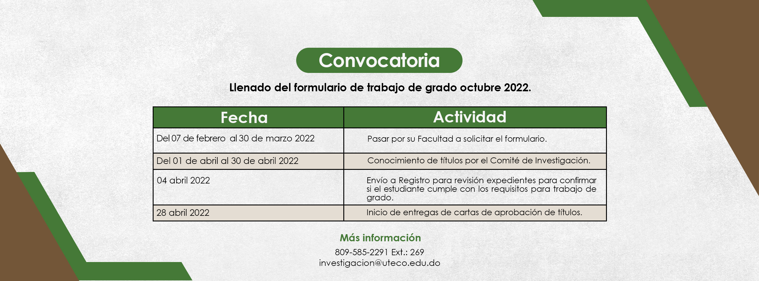 Universidad UTECO – Patrimonio de la comunidad